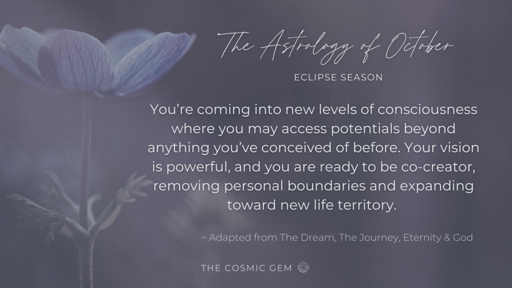 The Astrology of October 2023 | thecosmicgem.com